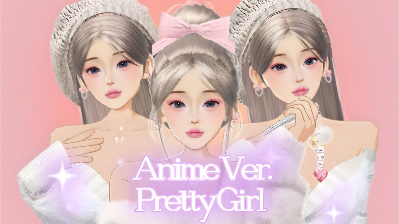 ZEPETO FACE TUTORIAL | ANIME VER. PRETTY GIRL | - YouTube