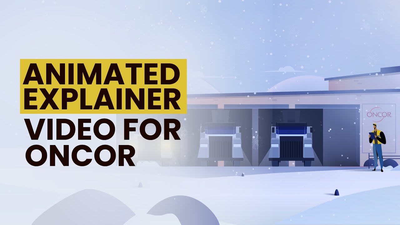 Animated Explainer Video on Snowstorm Power Restoration for Oncor - YouTube