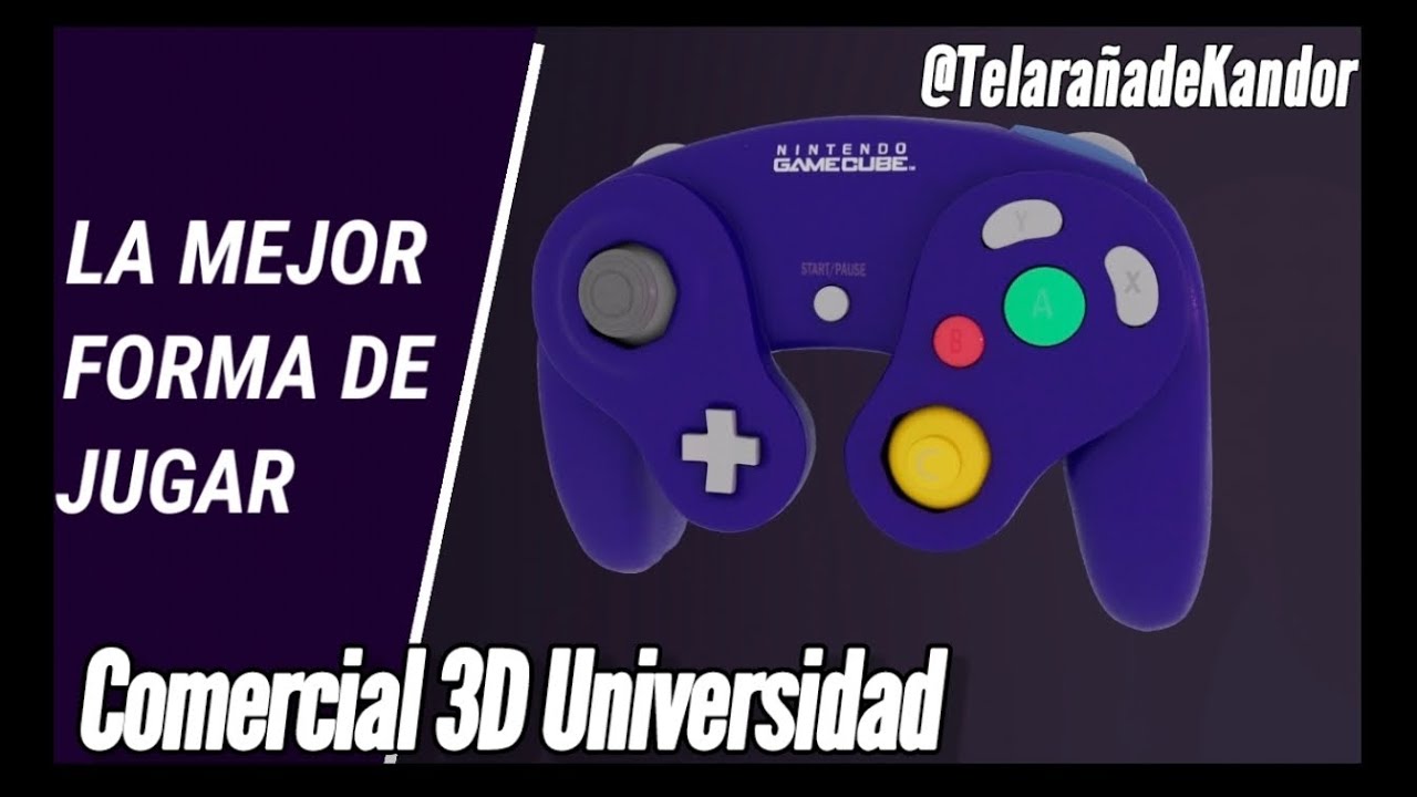 Control Gamecube animación 3D fan made - YouTube