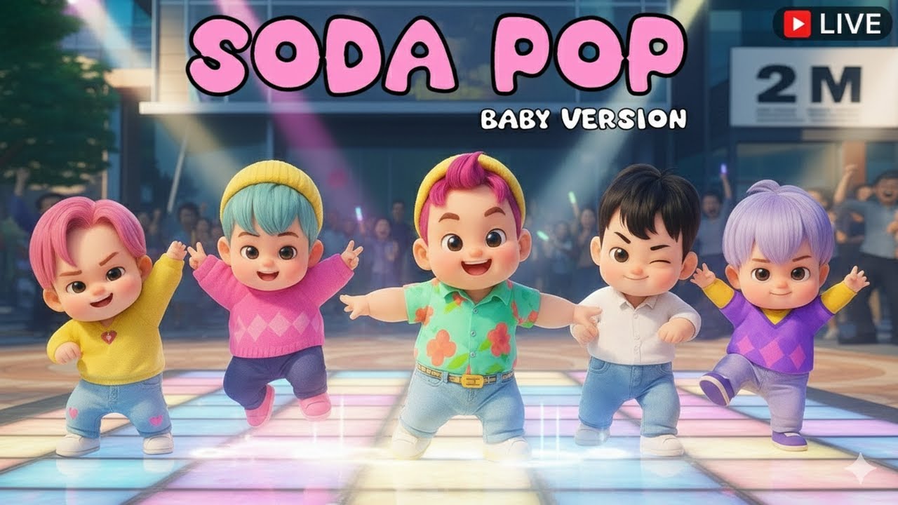 Soda Pop" Baby Version Pt.2 🎶 K-pop Baby in Action | K-pop Demon Hunter ...
