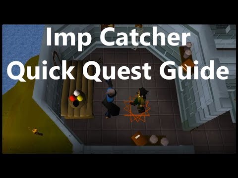 Imp Catcher Quick Quest Guide F2P (OSRS) - YouTube