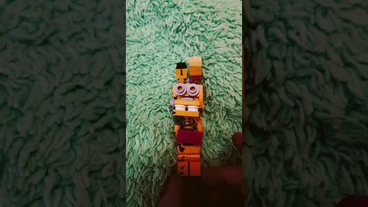 I made custom lego spring bonnie,lego fox and burntrap - YouTube