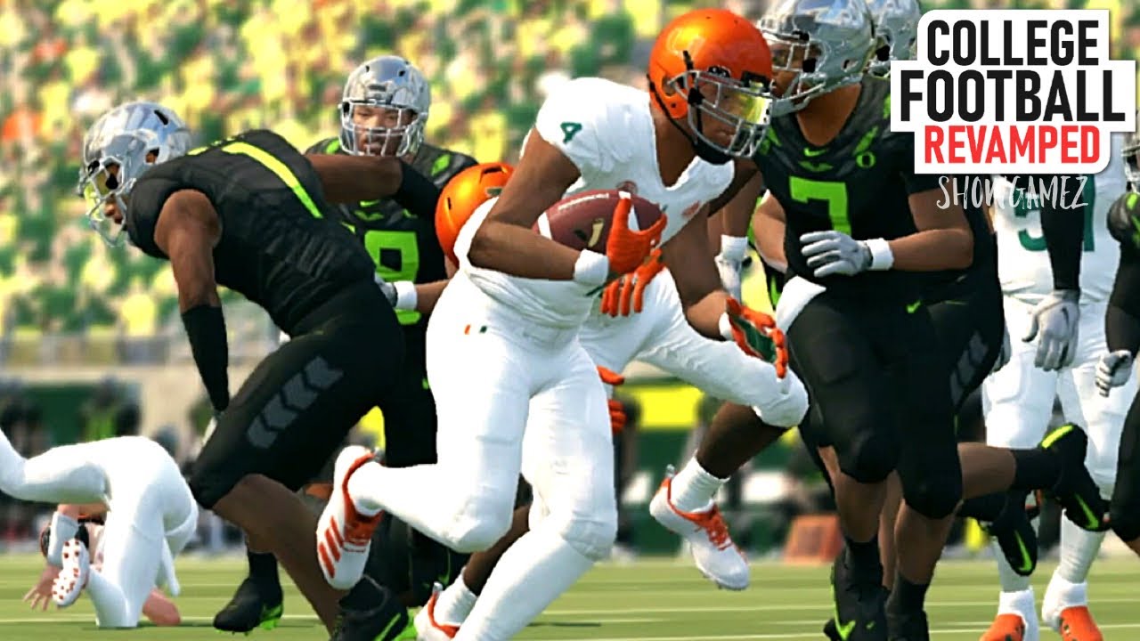 Oregon Ducks vs Miami Hurricanes 2022 - NCAA Football 14 (PS3) CFB ...
