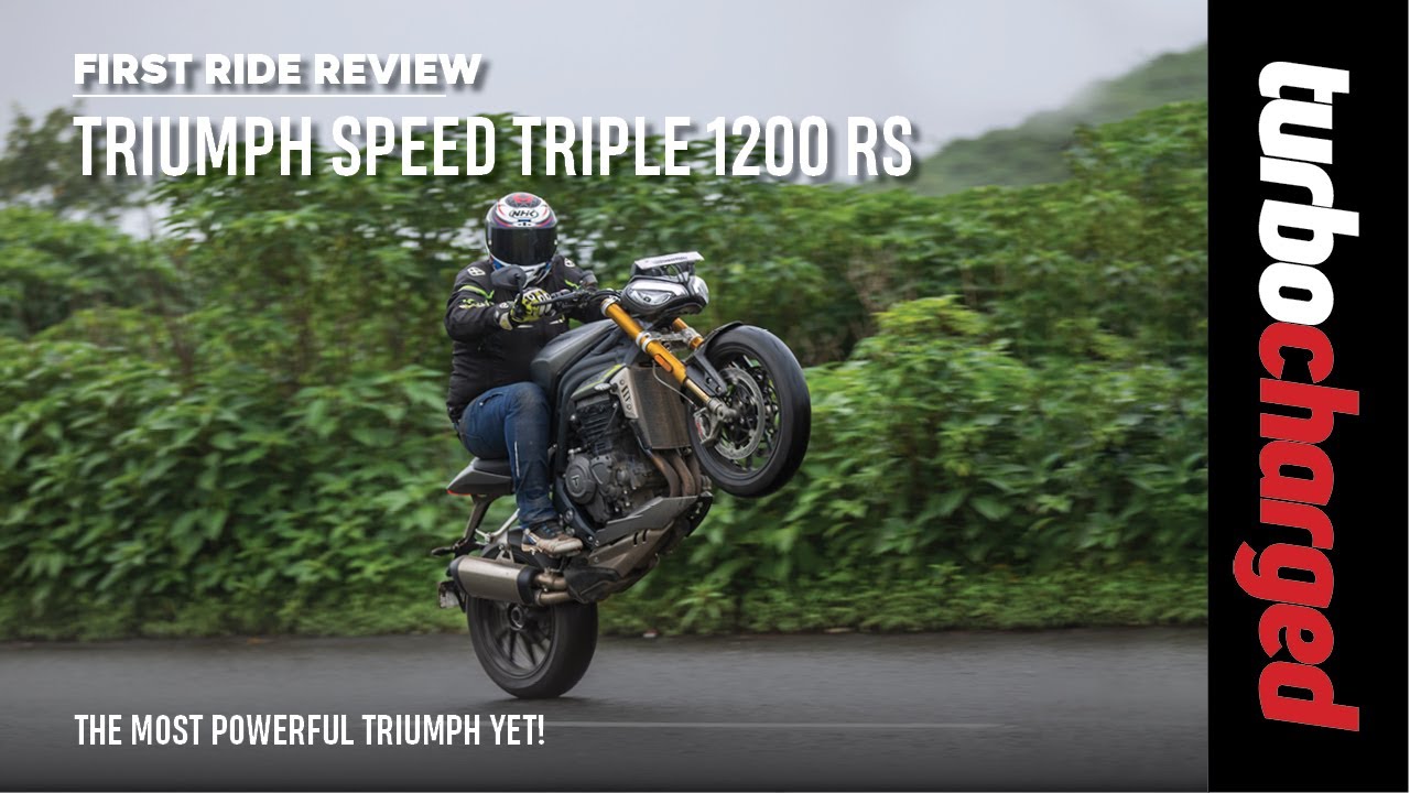 2021 Triumph Speed Triple 1200 RS | The 180PS wheelie machine! | First ...
