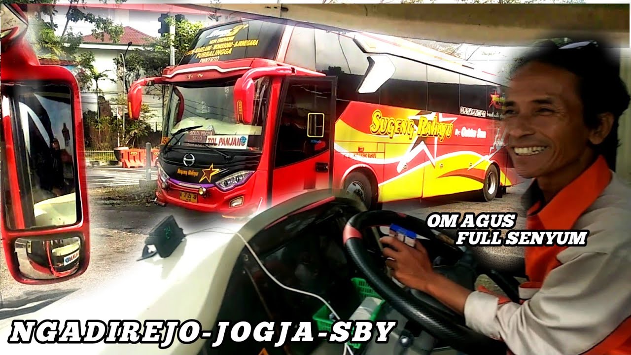 GERRR🔴TEAM NGADIREJO MULAI HIDUP⁉️DRIVER OM AGUS FULL SENYUM - YouTube