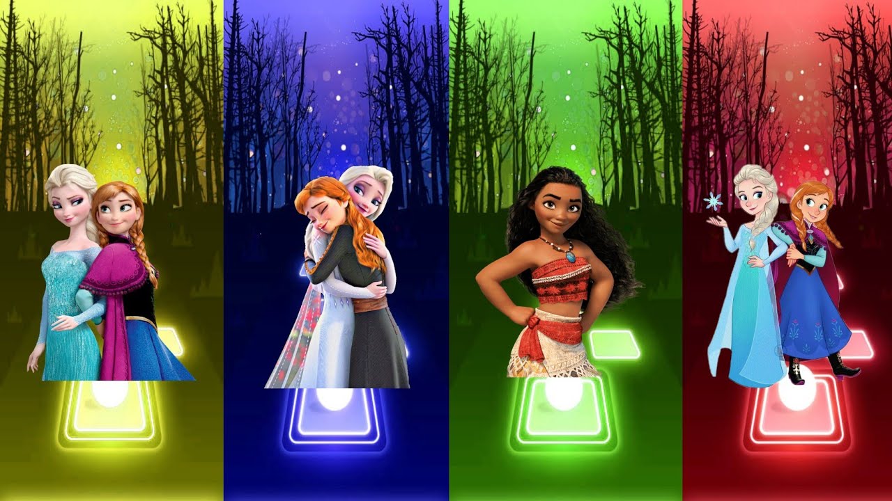 Let It Go - How Far I'll Go -Do You Wanna Build a Snowman - Tangled I ...