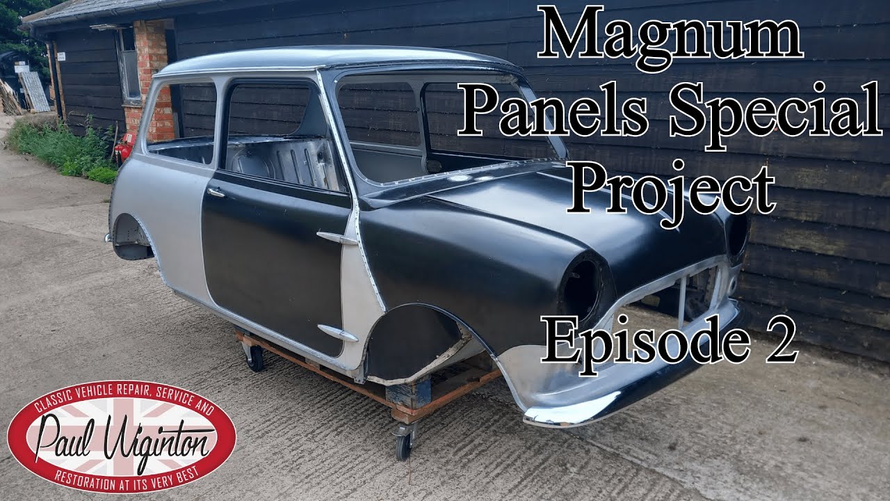 Building Magnum Panels' Brand New Mk1 Mini Bodyshell For Showcase ...