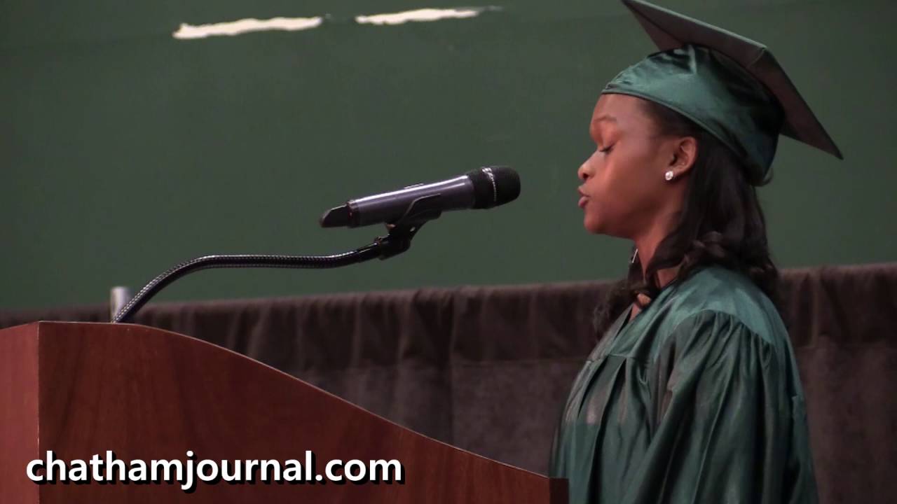 Whitney Watkins at 2016 Woods Charter School Graduation. - YouTube