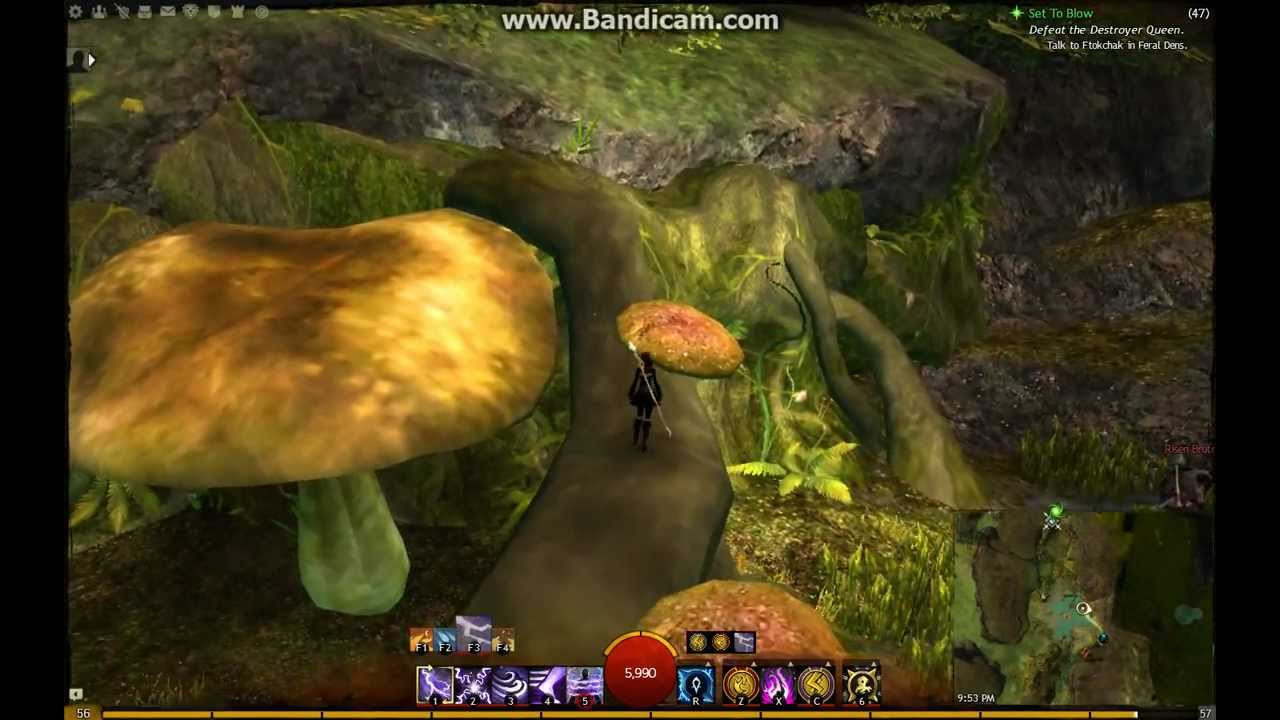 GW2 - Whisperwill Bogs Vista - YouTube