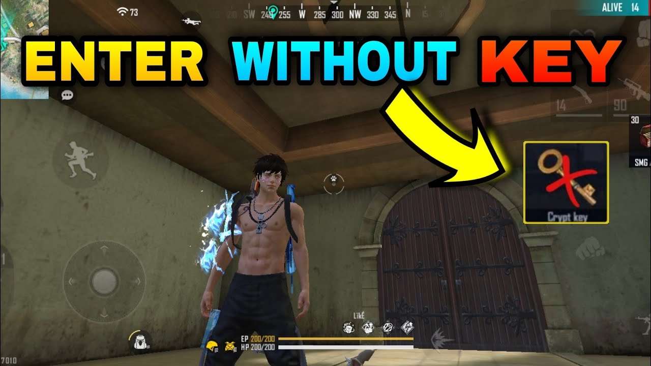 How To Enter On Tower Without Crypt Key Free Fire | Without Crypt Key ...