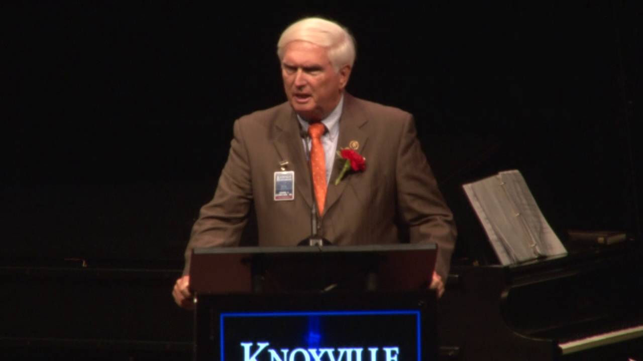 Congressman Jimmy Duncan, Jr. Speaks at Knoxville Remembers Rally - YouTube