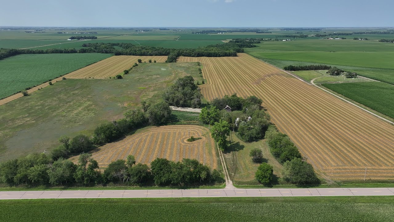 Schultz farm Southeast of Cairo, Nebraska 2023 4K - YouTube