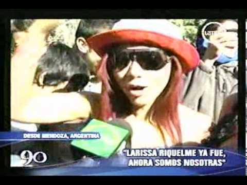 Vedettes peruanas causan furor en la Copa América 6 de julio 2011 frecuencia latina