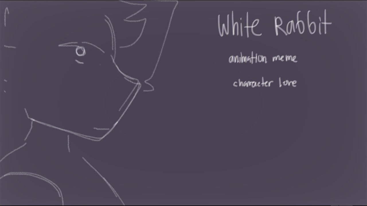 white rabbit | animation meme | oc lore - YouTube