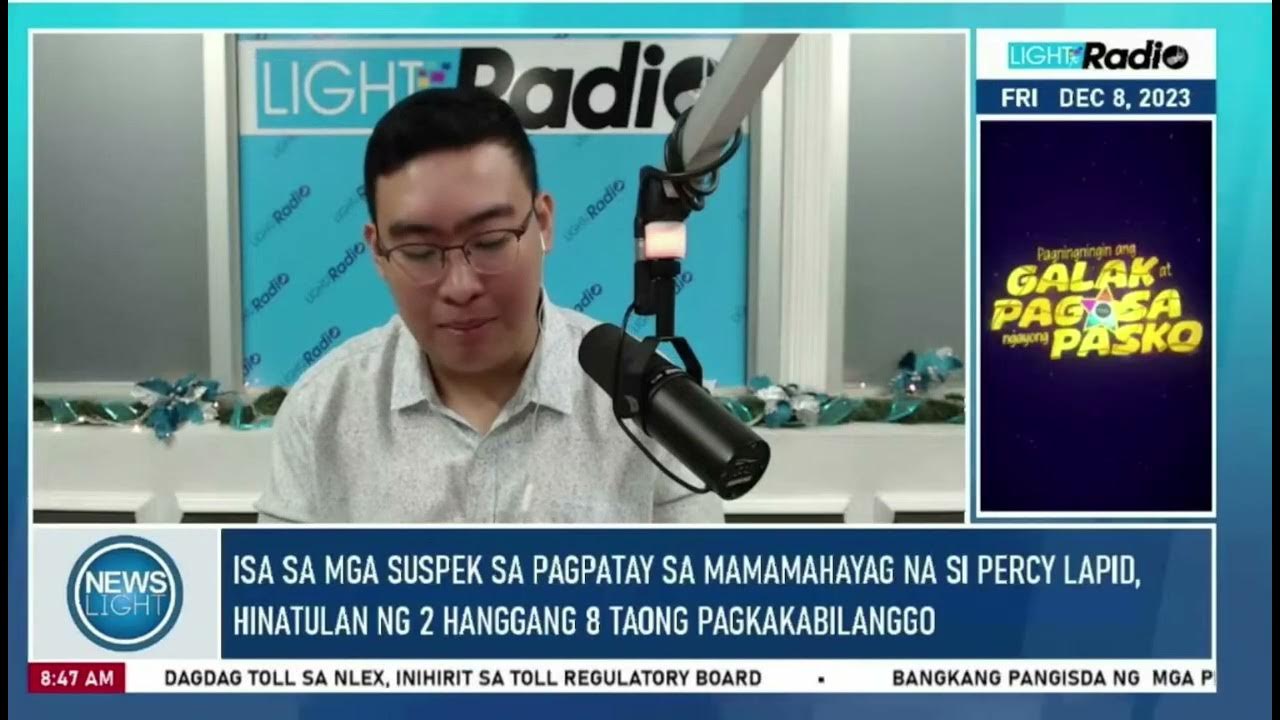 Isa sa mga suspek sa pagpatay kay Percy Lapid, hinatulan ng 2 hanggang 8 taong pagkakabilanggo ...