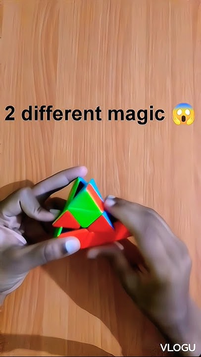 2 different pattern on pyraminx cube 🔥how to make full tutorial simple trick #cube #shorts - YouTube