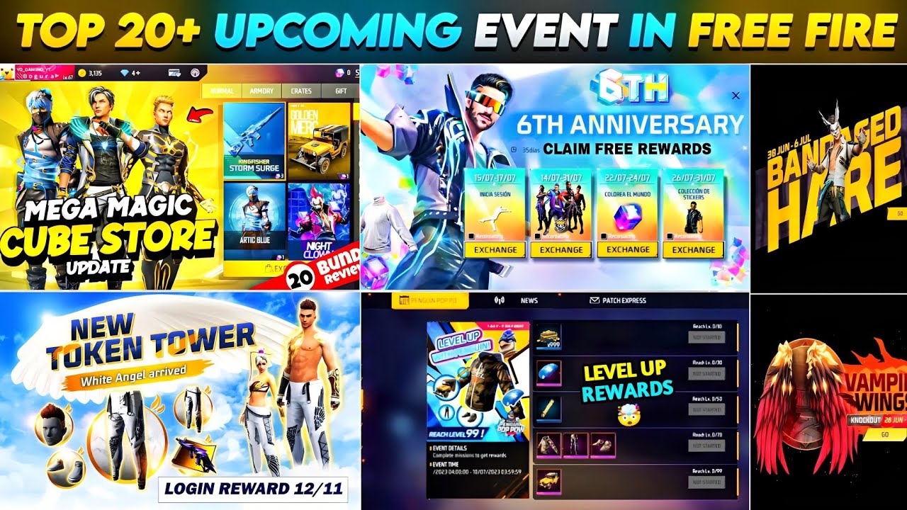 Upcoming Event In Free Fire | Free Fire Upcoming Event | Free Fire New ...