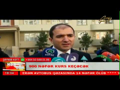 Gəncədə regional Peşə Tədris Mərkəzi istifadəyə verilib