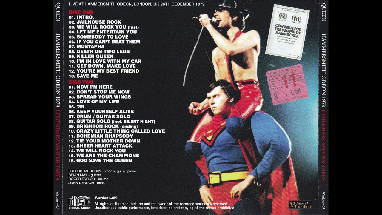 7. Mustapha (Queen - Live at Hammersmith Odeon, London 12/26/79) (Speed ...