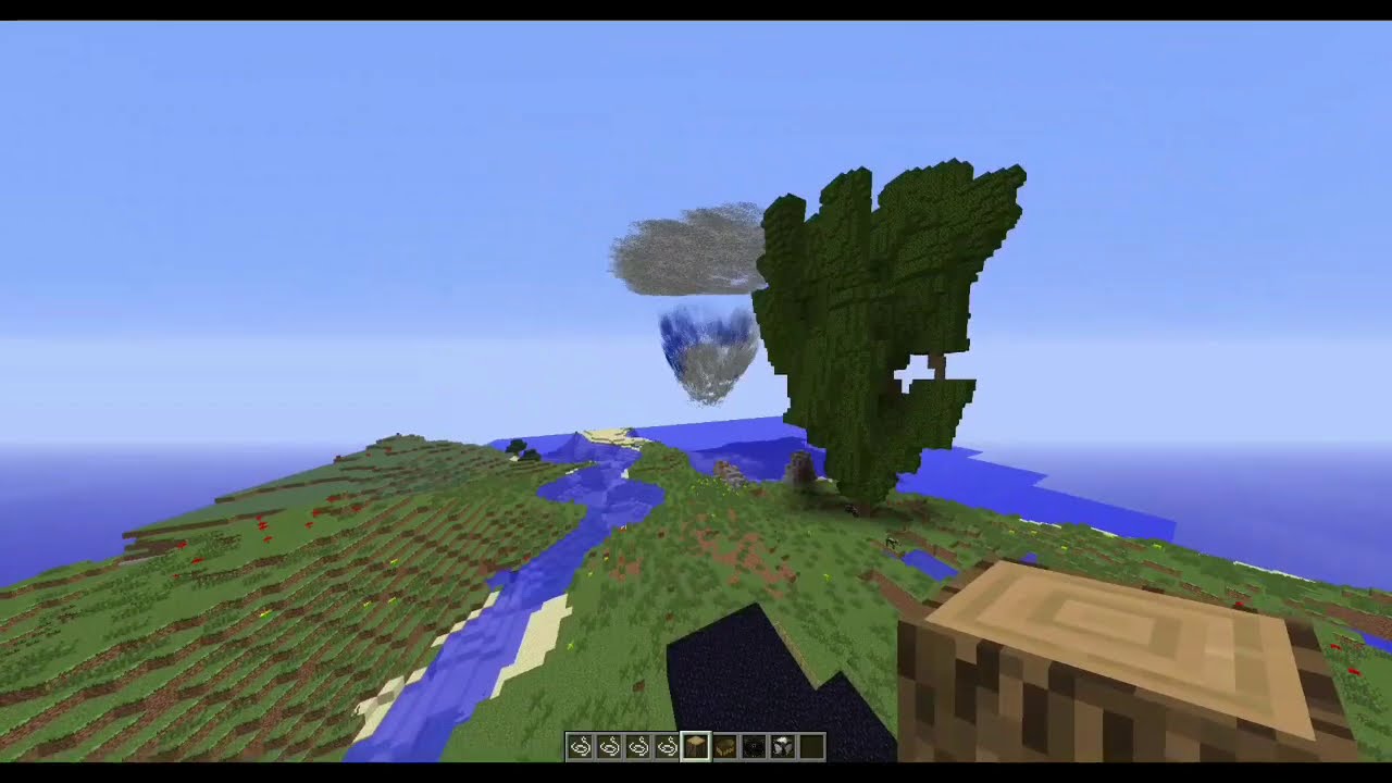 Minecraft tornado mod 1.6.4! - YouTube