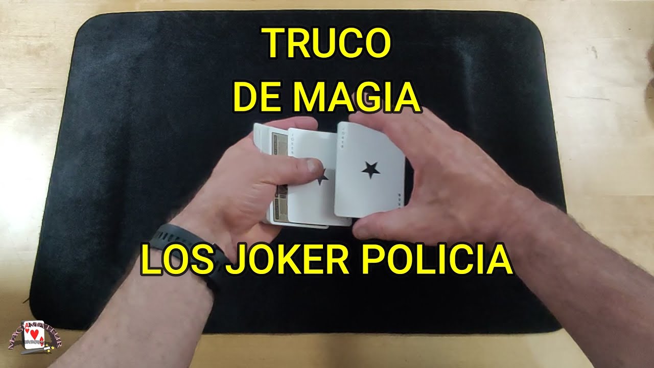 Truco de magia con cartas. LOS JOKER CAPTURADORES DE CARTAS. - YouTube