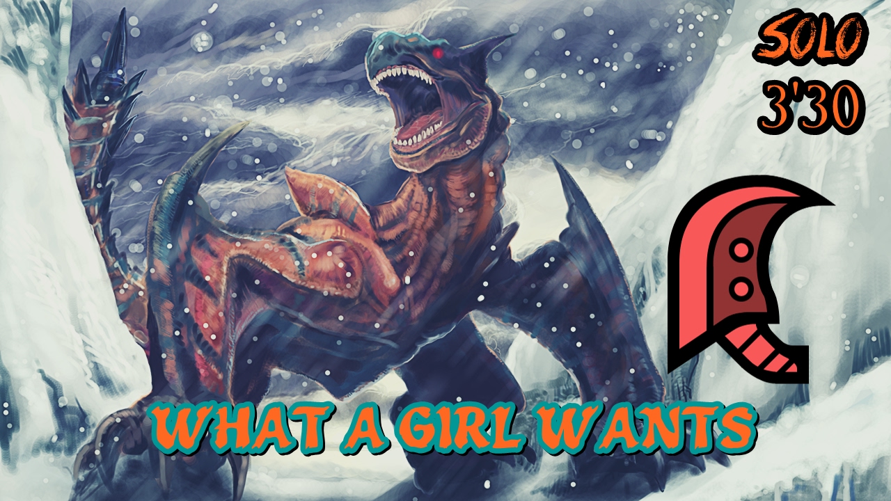 ┌MHX/MHGEN┘ Hub 6★ - What A Girl Wants || Tigrex - 3'30 [Greatsword ...