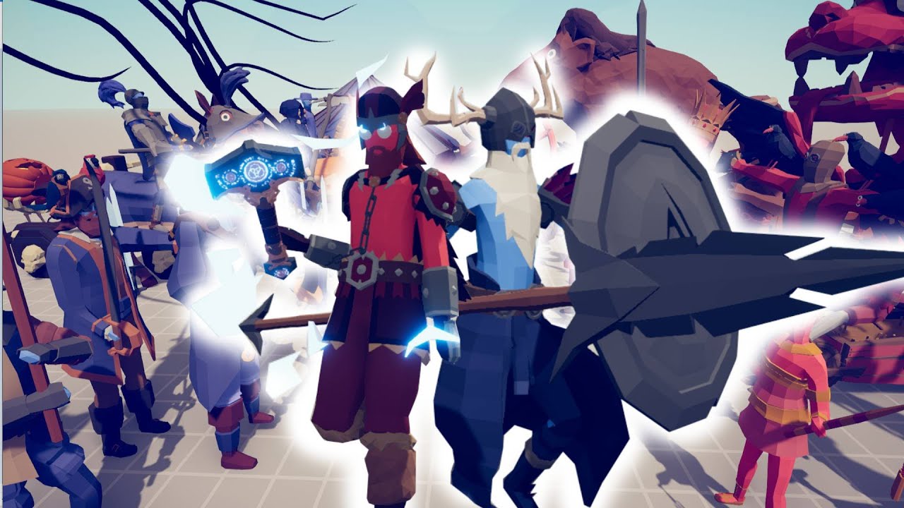 ODIN & THOR Vs EVERY FACTION | Totally Accurate Battle Simulator TABS ...