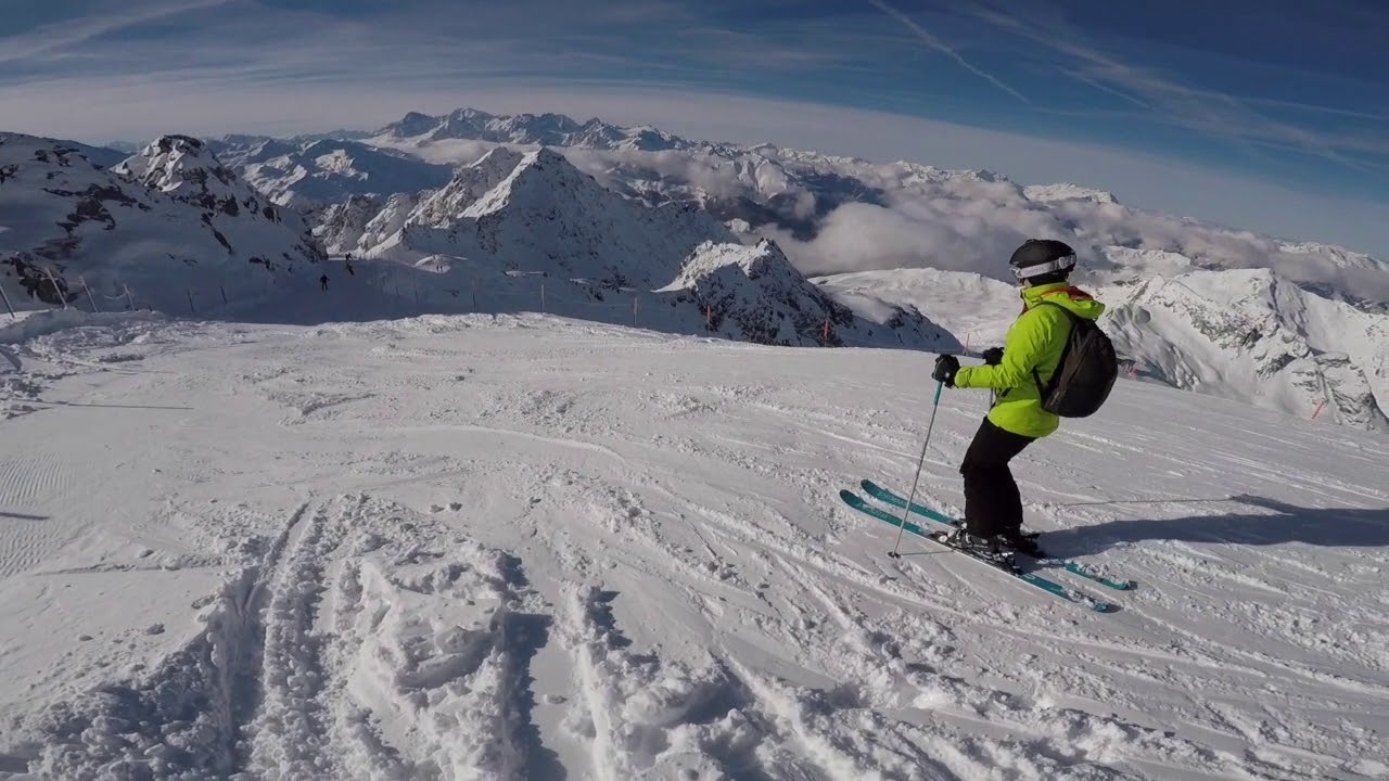 Skiing Mont Fort - January 2019 - YouTube