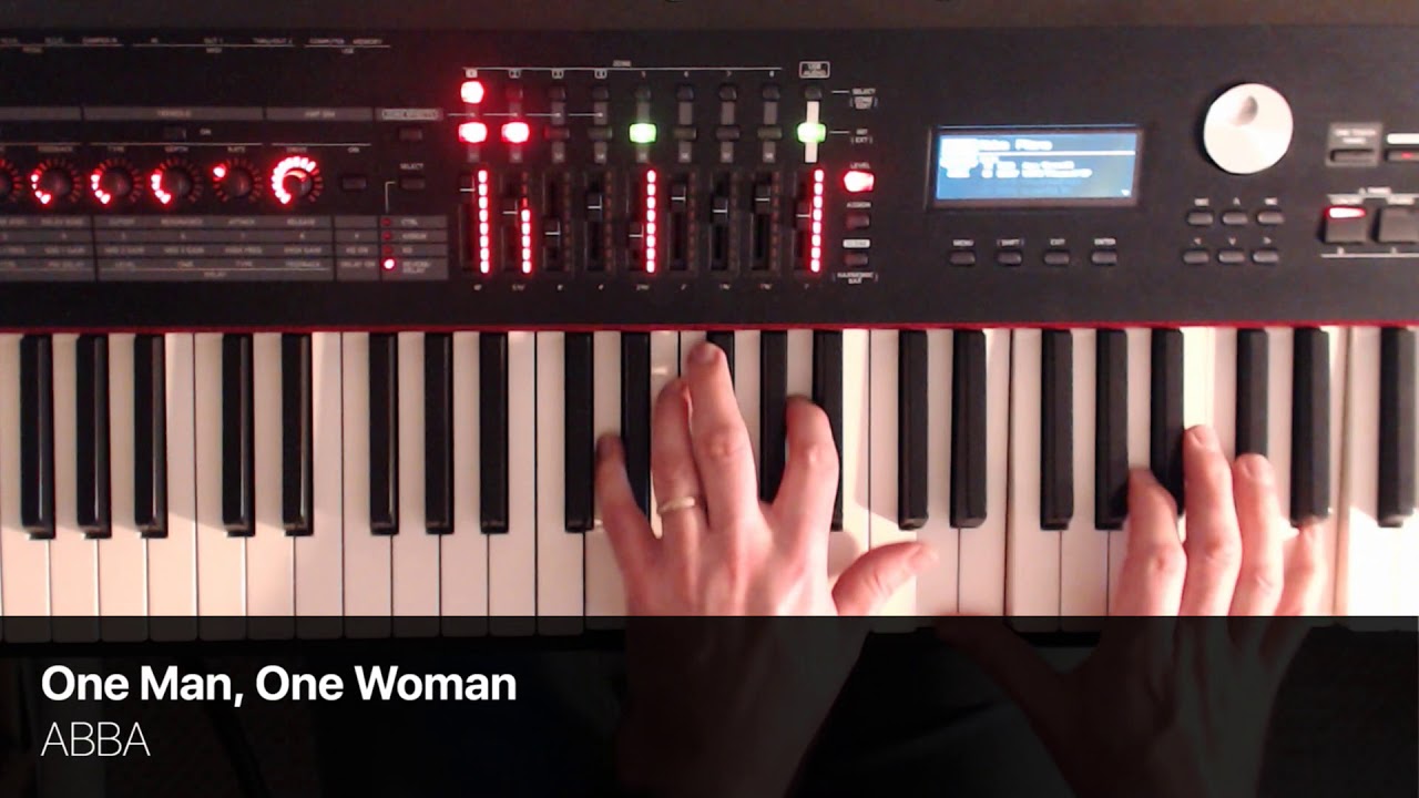 One Man, One Woman - ABBA - Piano Cover - YouTube