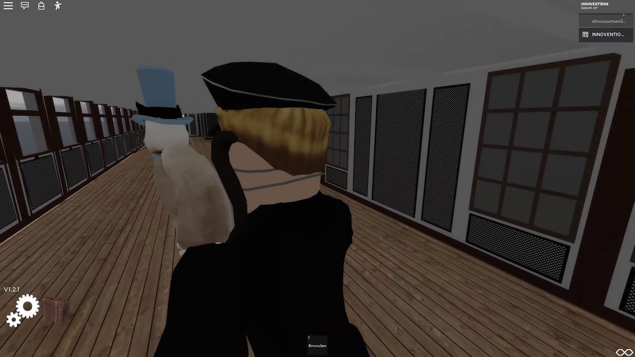 RMS Aquitania (1914) in Roblox (Part 2: 3rd Class Prom. & Garden Lounge ...