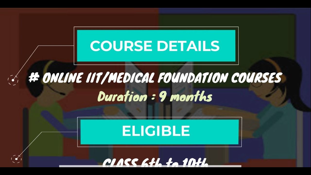 Online IIT/ MEDICAL FOUNDATION COURSES FOR Class 6th to 10th Students ...