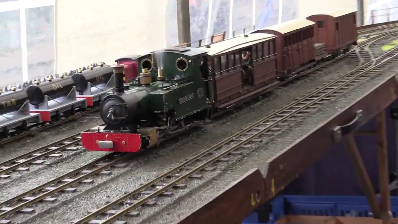 Silver Lady runs on Rhydypenderyn at GCR 2018 Modellers weekend - YouTube