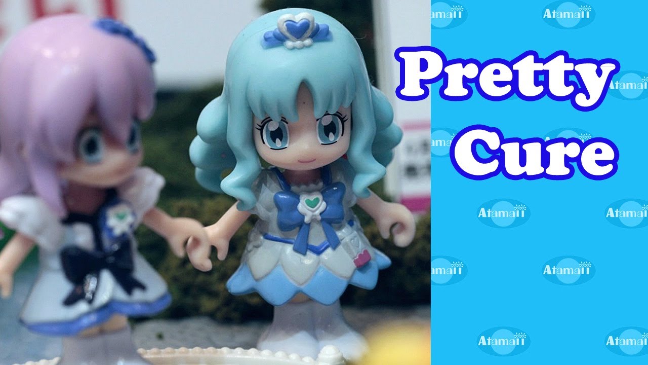 Pretty Cure Mini Figures Tokyo Toy Fair - YouTube