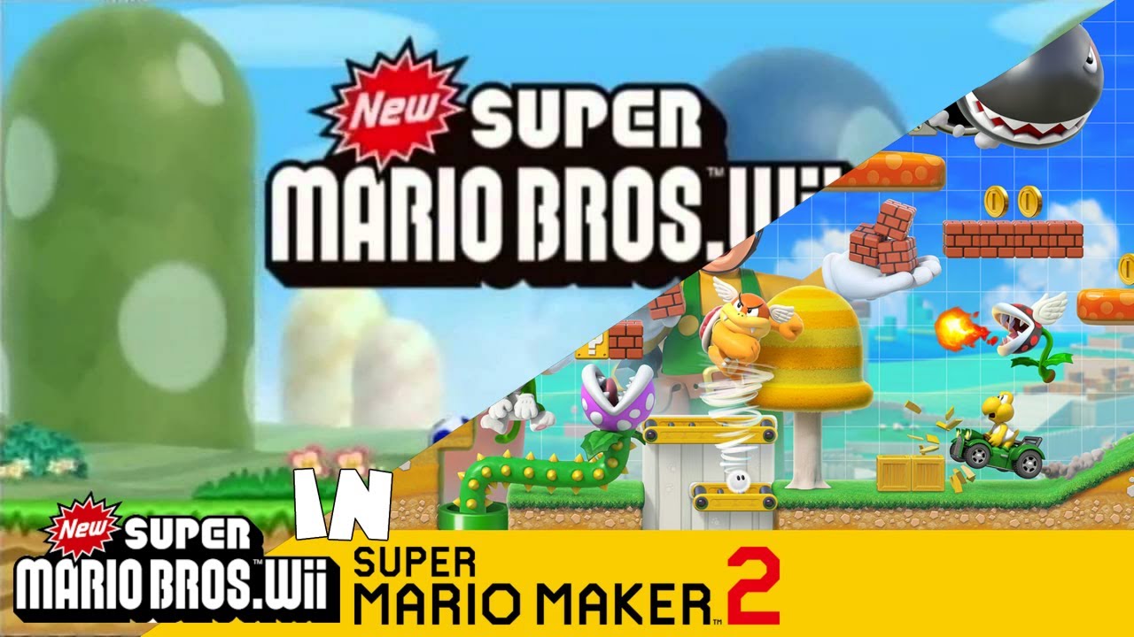 NSMBWii Recreation: Mario Maker 2 TRAILER - YouTube
