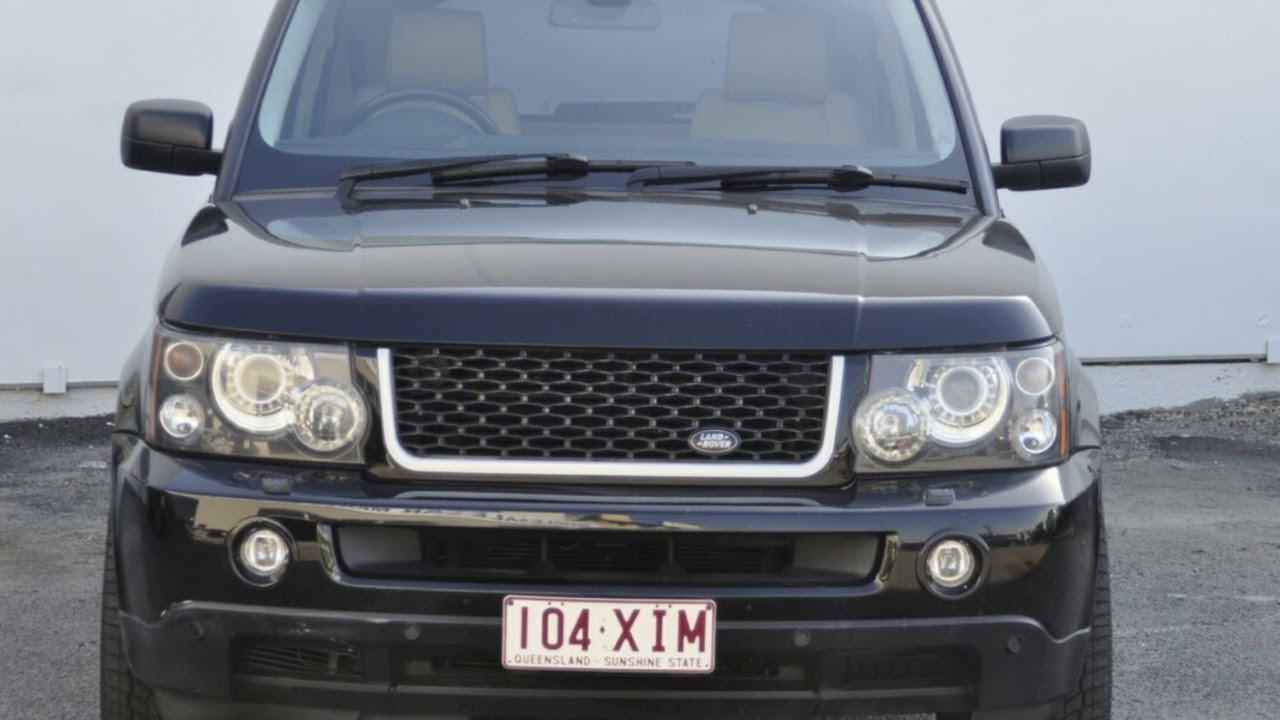 2007 Land Rover Range Rover Sport L320 08MY Super Charged Black 6 Speed ...