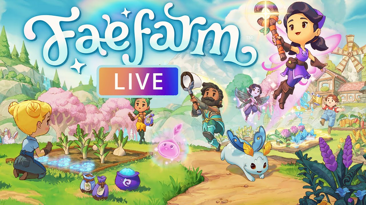 Fae Farm Release Day Stream. Account Reset, Starting from Scratch ...
