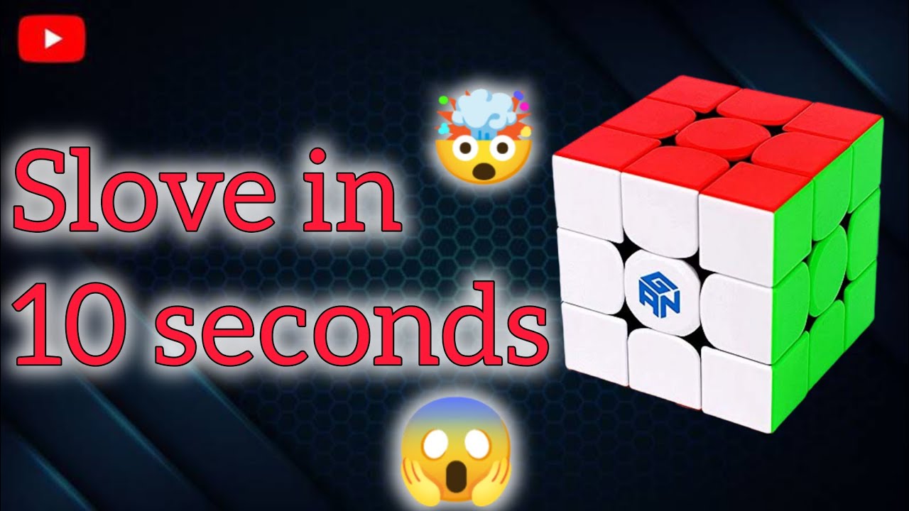 Solve in 10 seconds | rubix's cube 😎😎😱#viral#viralvideo - YouTube