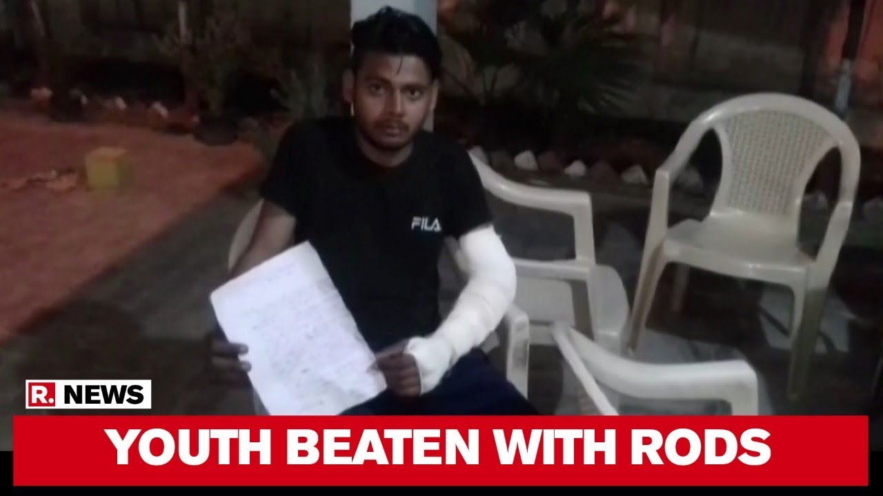 SHOCKING: Two Men Spotted Beating A Youth With Thick Rods In Uttar ...