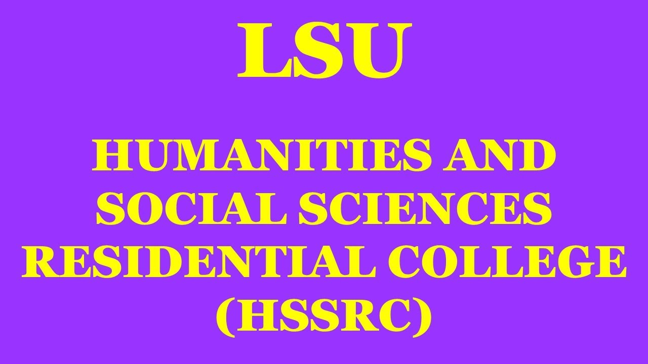 LSU HSSRC Promo Video - YouTube