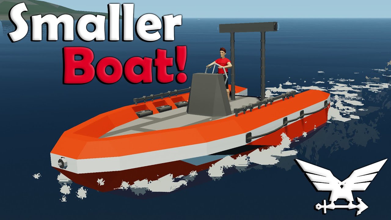 Building A Smaller Boat! - Stormworks Gameplay - YouTube