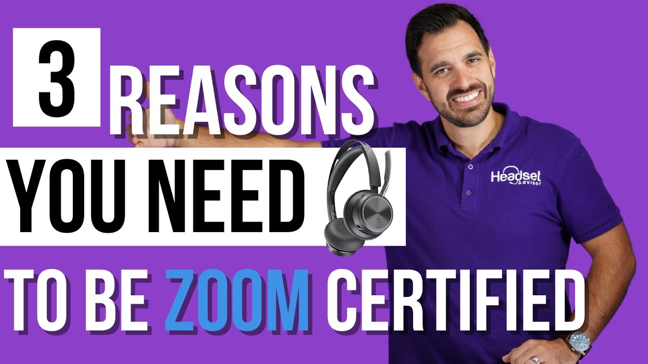 Why Every Zoom User Must Have a Zoom Certified Headset - Live Mic Tests ...