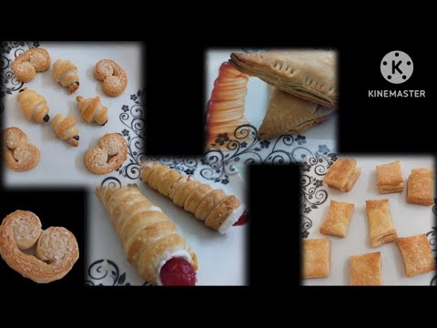 Pastry Sheet recipe | Khari sheet | aloo patties |cream roll ...