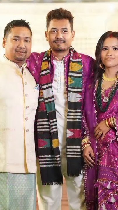 Bikash Chetry pinky devi reception photo collection video 2024 !! Neel Akash song #video - YouTube