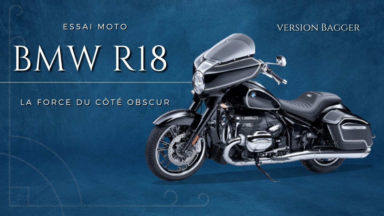 BMW R18 Bagger - La force du côté obscur - YouTube
