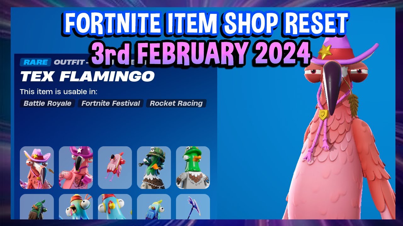 *NEW* BIRDS OF A FEATHER BUNDLE! (Fortnite Item Shop Reset 3rd February ...