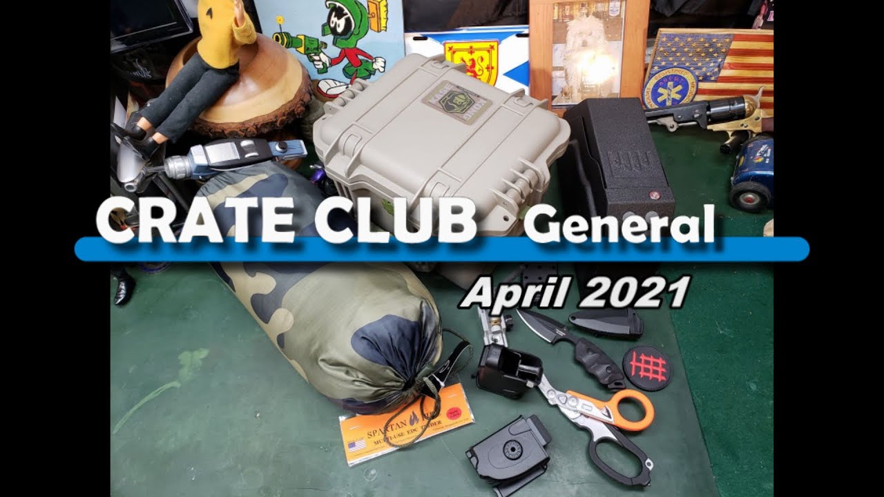 Crate Club General April 2021 - YouTube