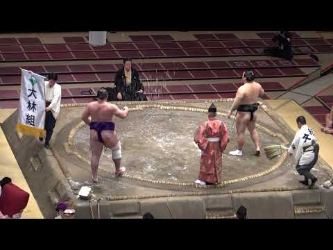 栃ノ心と隠岐の海 Tochinoshin Okinoumi 大相撲2020年9月場所11日目 春日野,八角,ジョージア,島根県 - YouTube