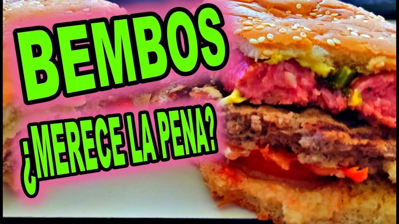 BEMBOS ¿MERECE LA PENA? ESPAÑOL PRUEBA HAMBURGUESAS PERUANAS POR ...