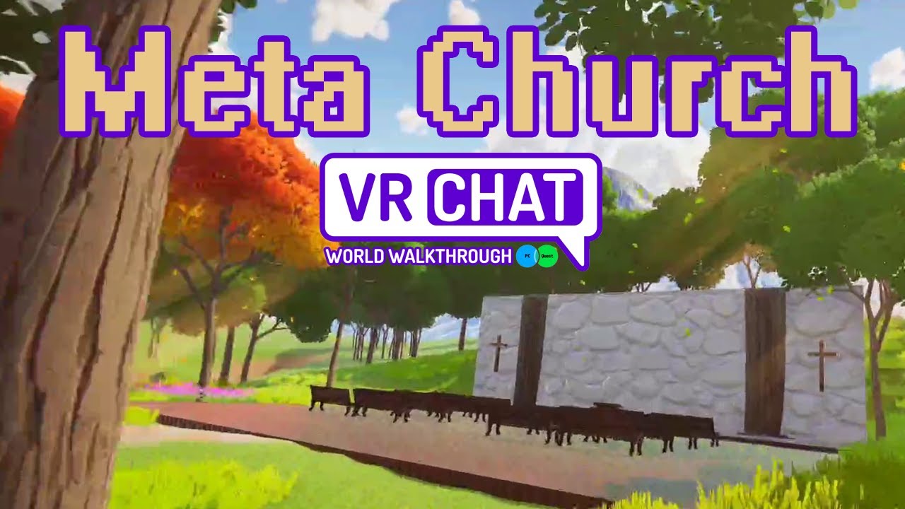 Meta Church - VRChat World Walkthrough - YouTube