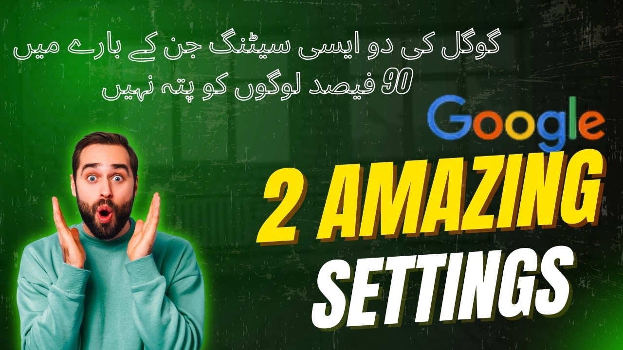 Secret Google Settings EXPOSED! | Make Google Work Smarter For You ...